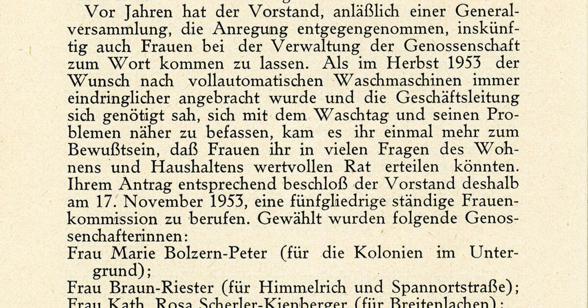 Den Frauen das Wort - magazin+ - abl.ch